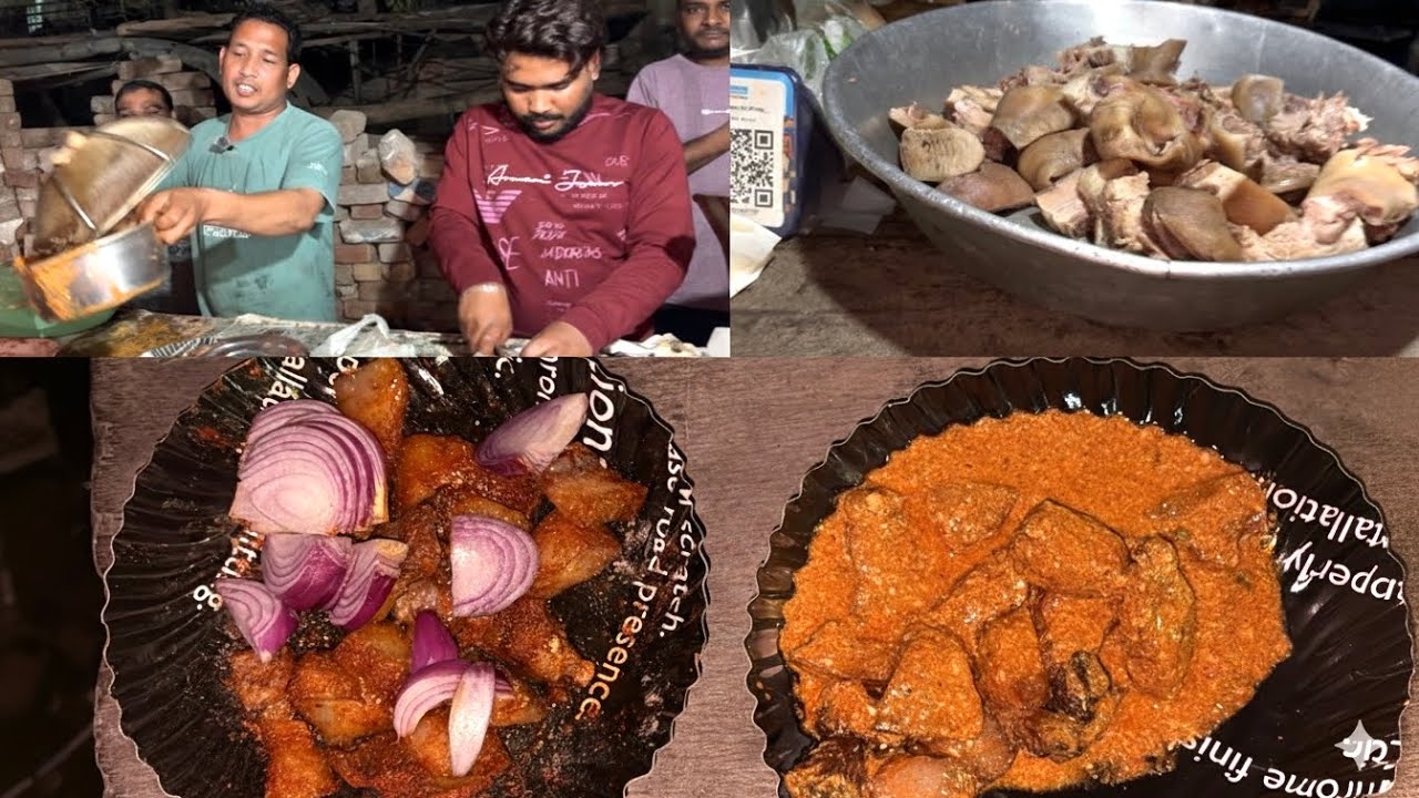 Pork Tawa Fry In Tilak Nagar | 150km se Public Pagal h Iske liye ...