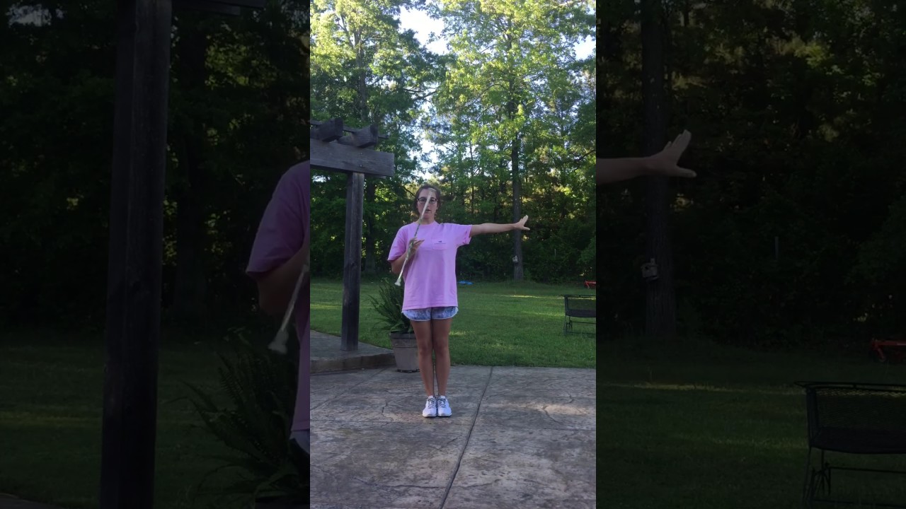 Vertical finger twirl sequence - YouTube