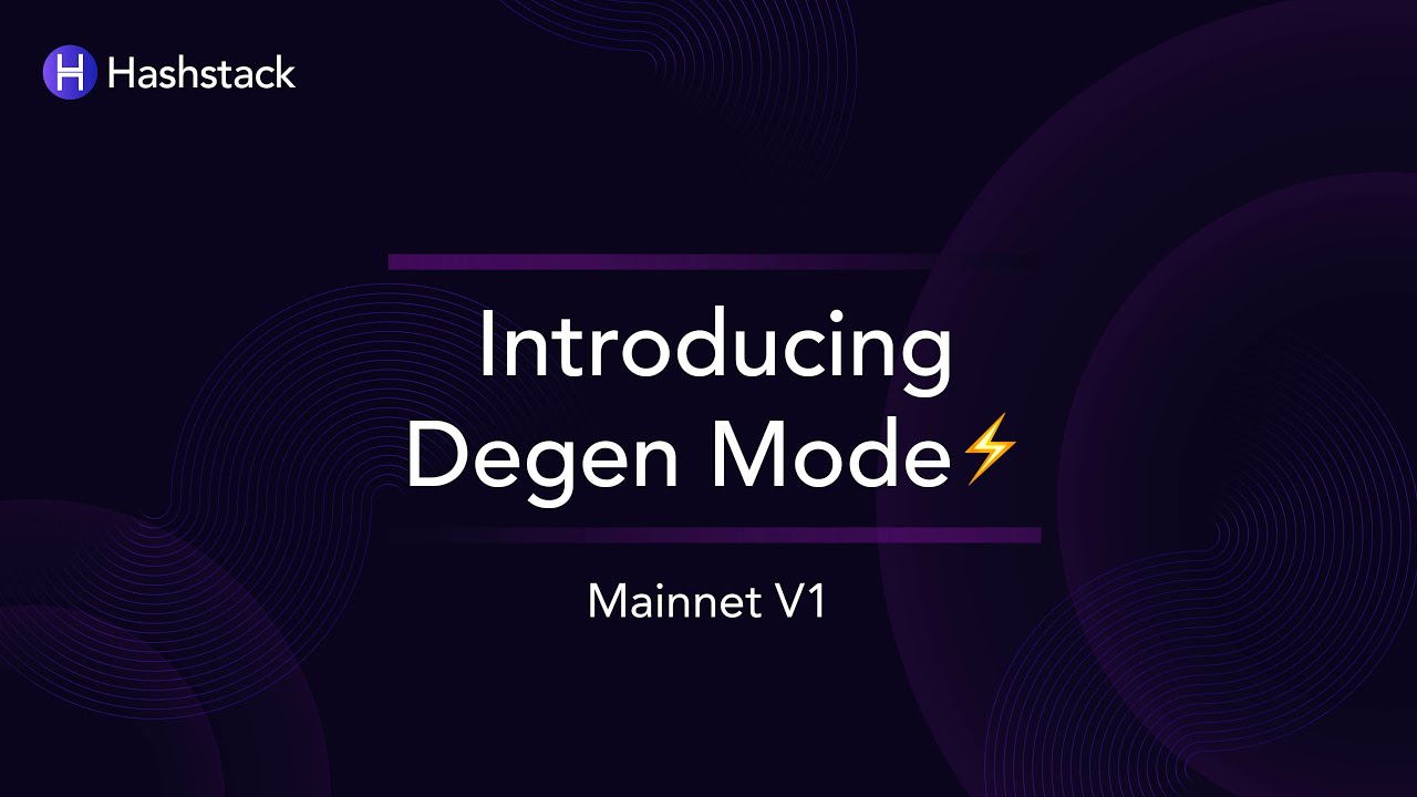How to maximize your returns using Hashstack's Degen Mode? - YouTube