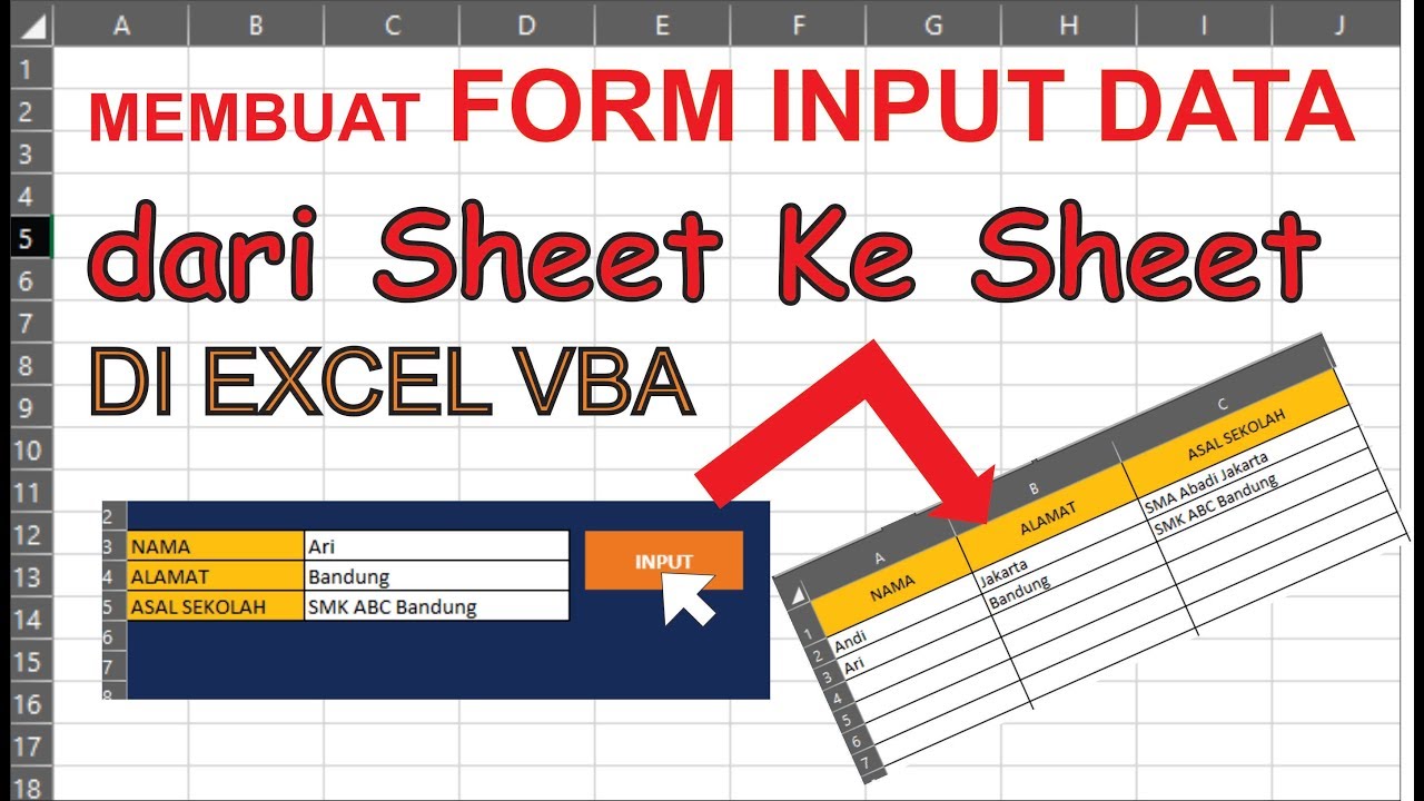 Excel VBA Membuat Form Input Dari Sheet Cell Ke Sheet Cell Lain YouTube excel-vba-membuat-form-input-dari-sheet-cell-ke-sheet-cell-lain-youtube