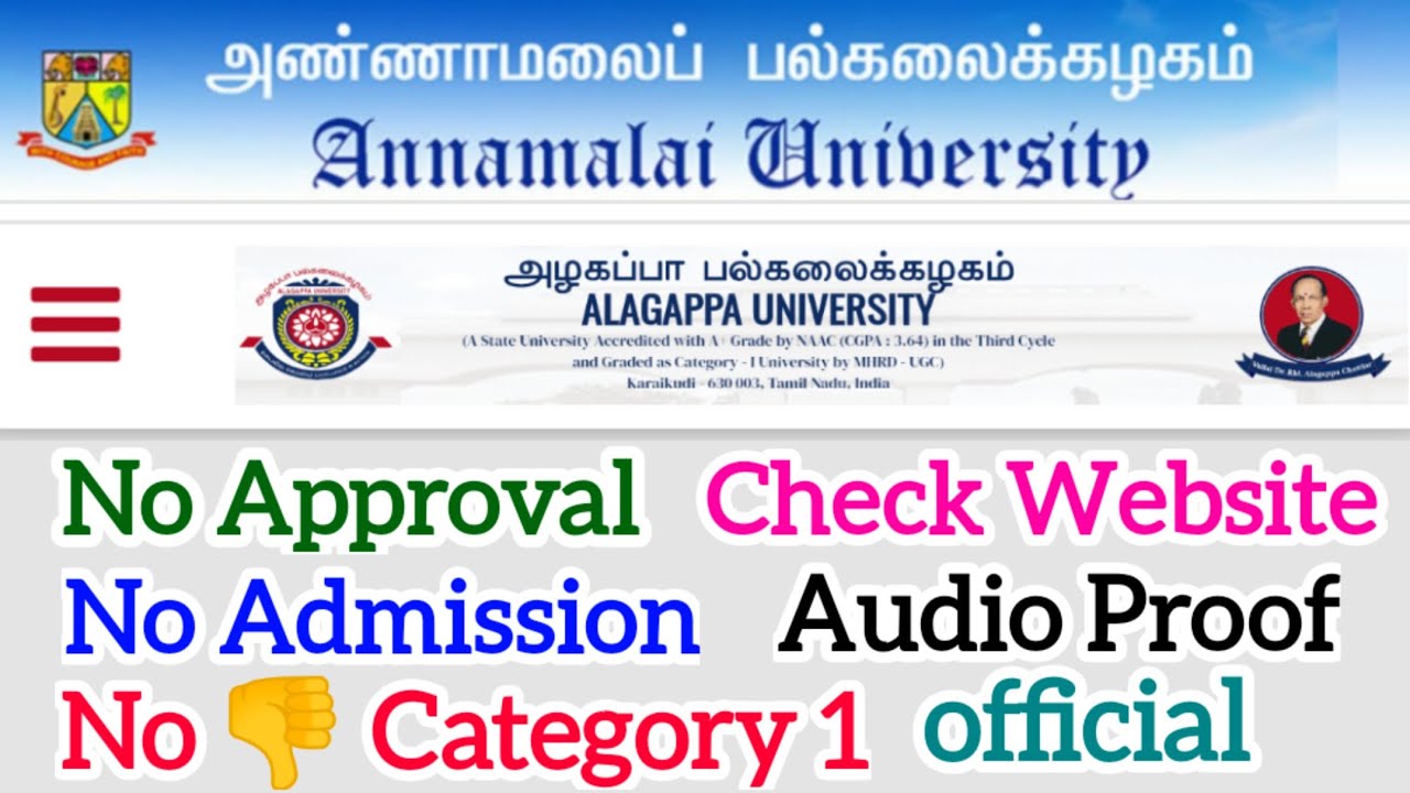 Alagappa University Distance Education UGC Approved Or Not With alagappa-university-distance-education-ugc-approved-or-not-with