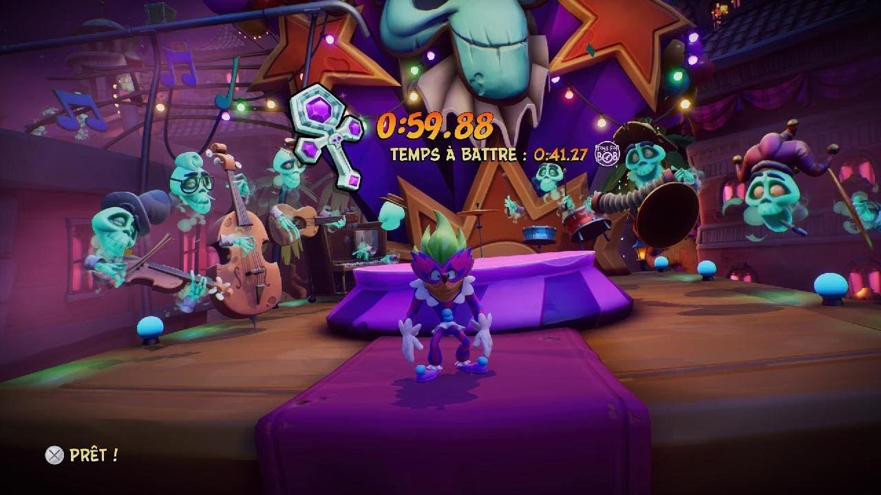 Crash Bandicoot 4: Off Beat Platinum Relic - YouTube