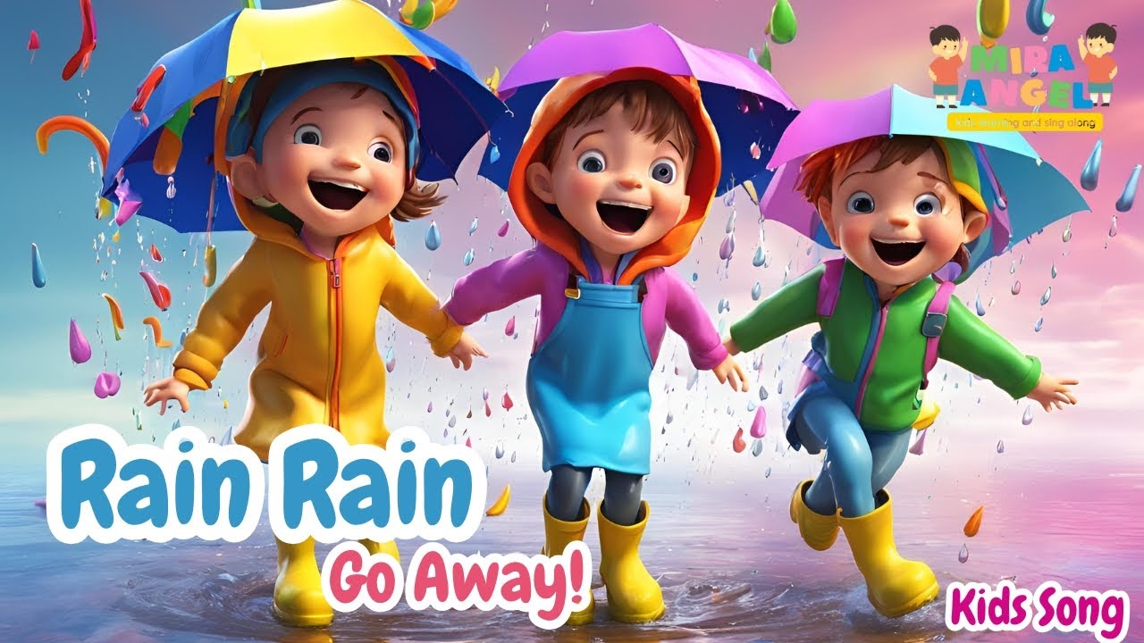 Rain, Rain, Go Away | kids animated song | nursery rhymes and sing ...