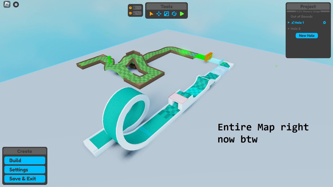 I started building a map. This is where i am at in less then a day ...