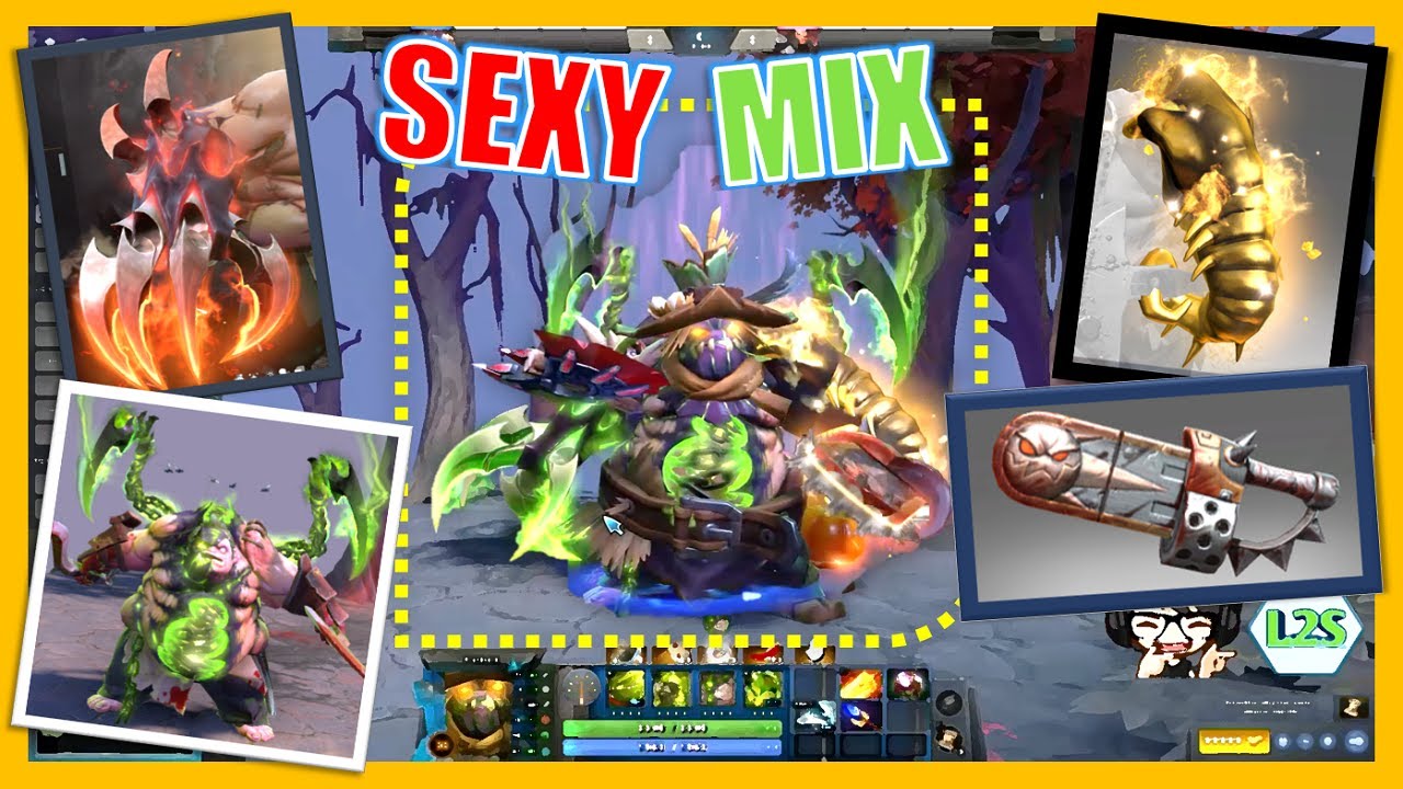 Dota 2 Pudge Mix Set