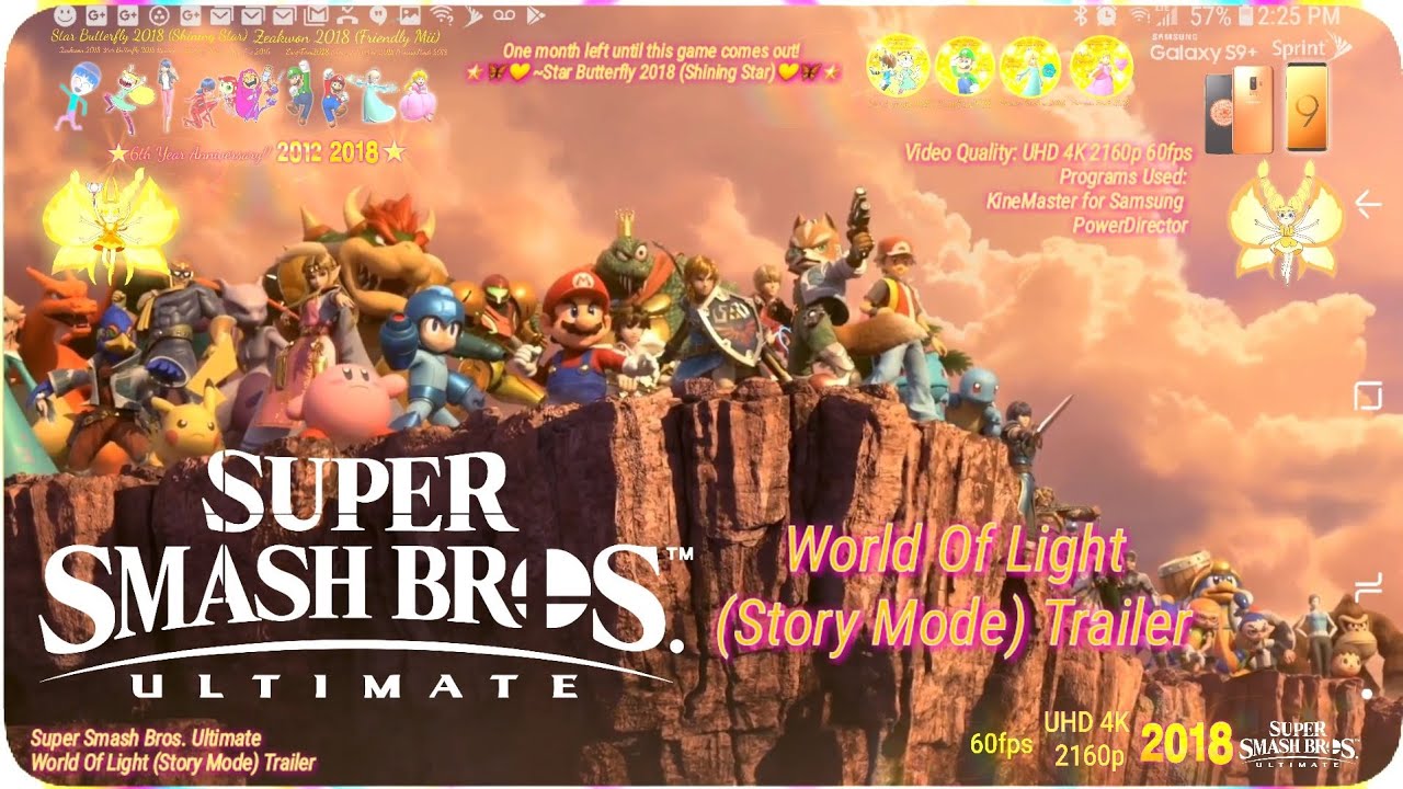 Super Smash Bros. Ultimate | World Of Light | Story Mode (Trailer) (UHD ...
