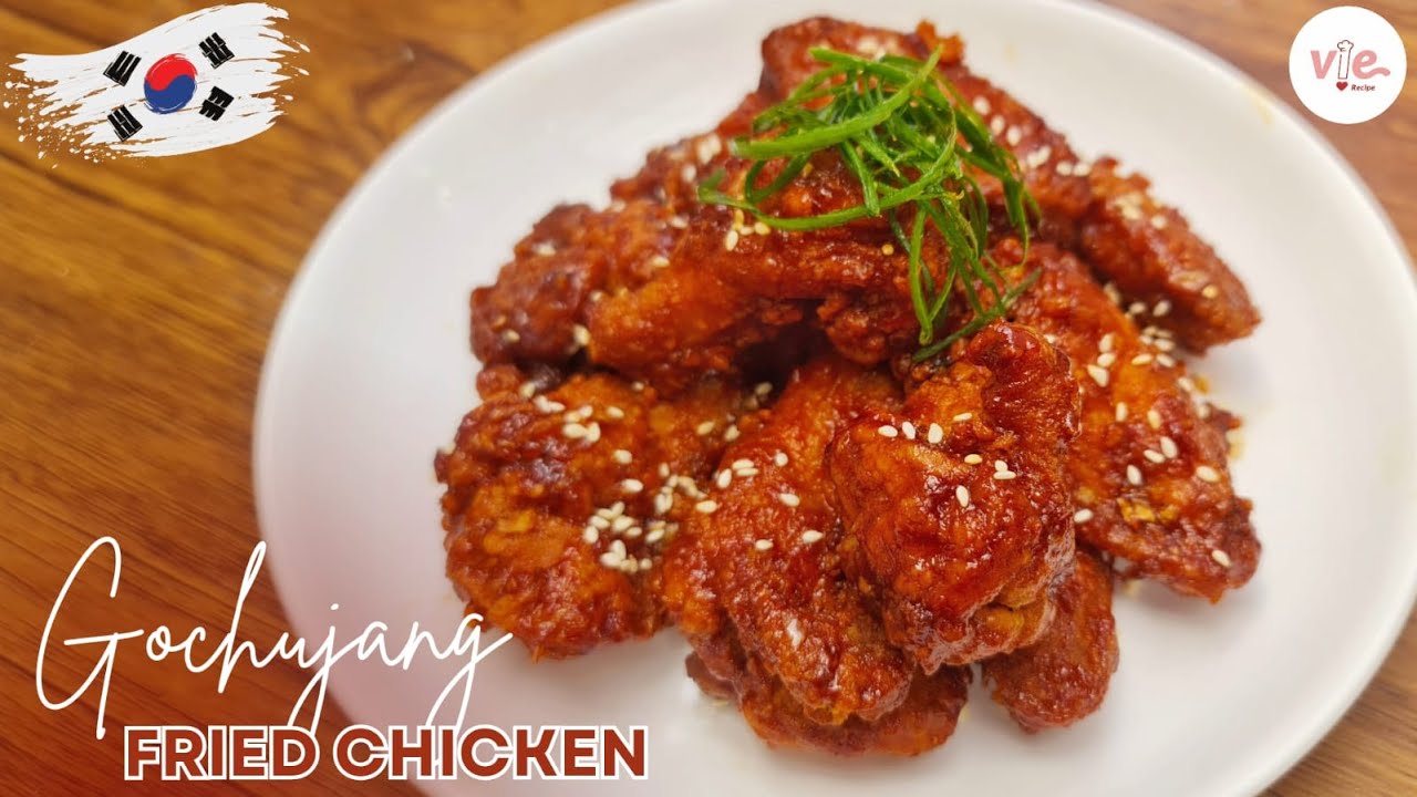 SUPER CRISPY!! Resep Ayam Goreng Korea | Gochujang Chicken Wings | Ayam ...