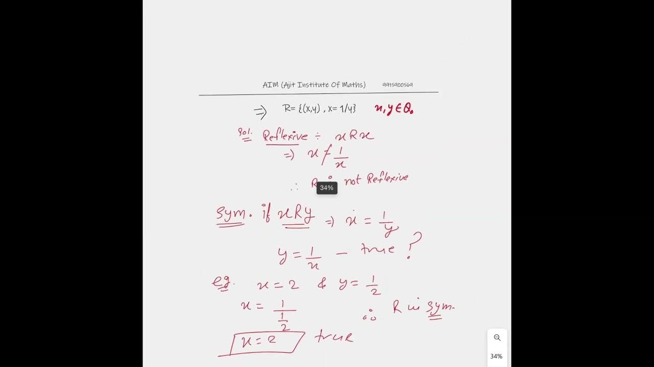 Relation And Functions Class 12th Youtube
