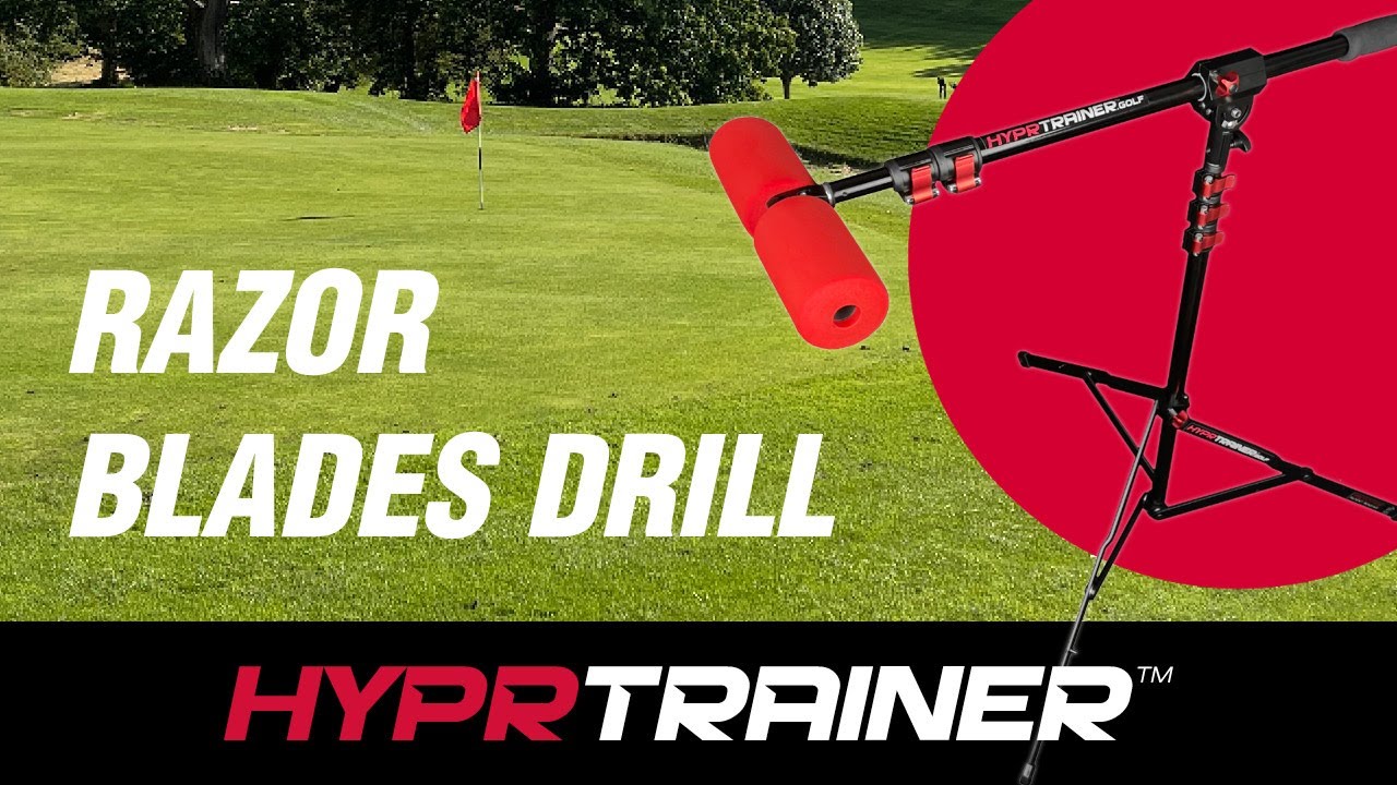 How to do the Razor Blades Takeaway Drill - HYPRTRAINER Golf Swing ...