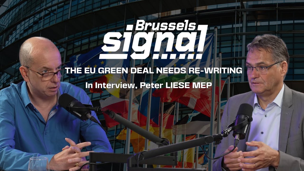 'The EU Green Deal needs re-writing': In Interview, Peter Liese MEP ...