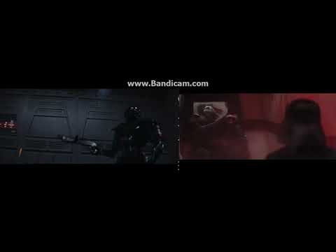 The Mandalorian (Season 2, Episode 8) and Star Wars: Rogue One hallway ...