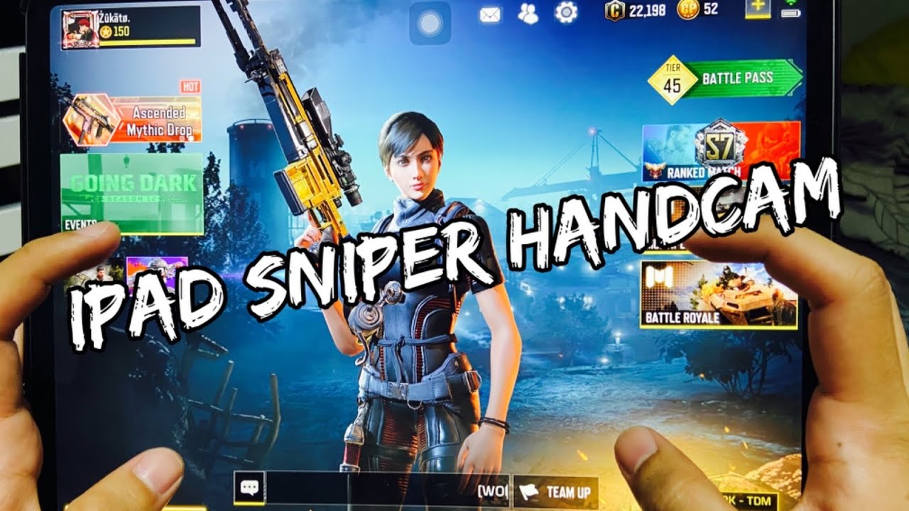 COD Mobile Locus Gameplay + 4 Finger Claw HANDCAM - YouTube