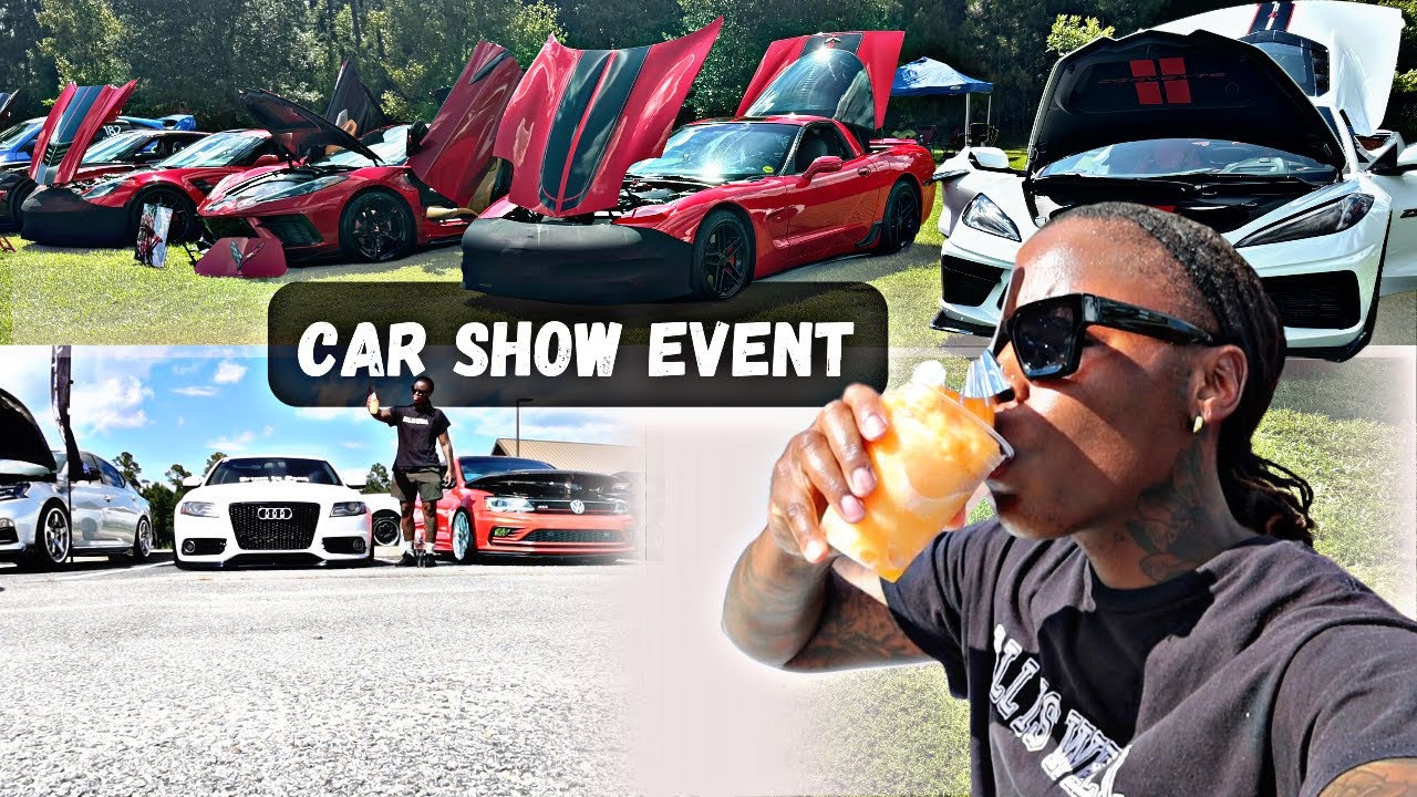 Spend the day with me | CAR SHOW EVENT | Trucks, Bikes, Cars + More ...