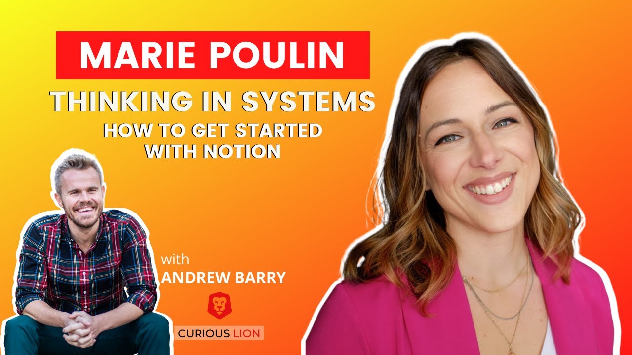 Marie Poulin on How to Get Started with Notion - YouTube