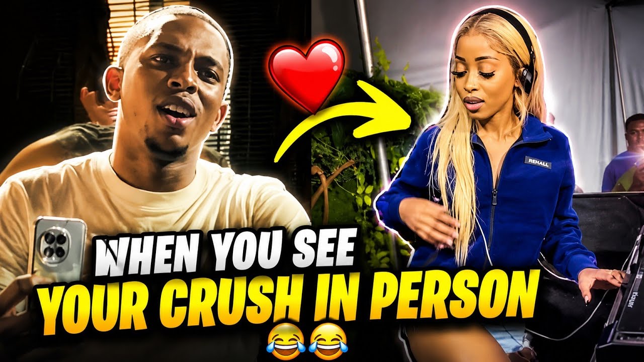 WHEN YOU FINALLY SEE YOUR CRUSH IN PERSON (UNCLE WAFFLES) 😂😂🔥 - YouTube