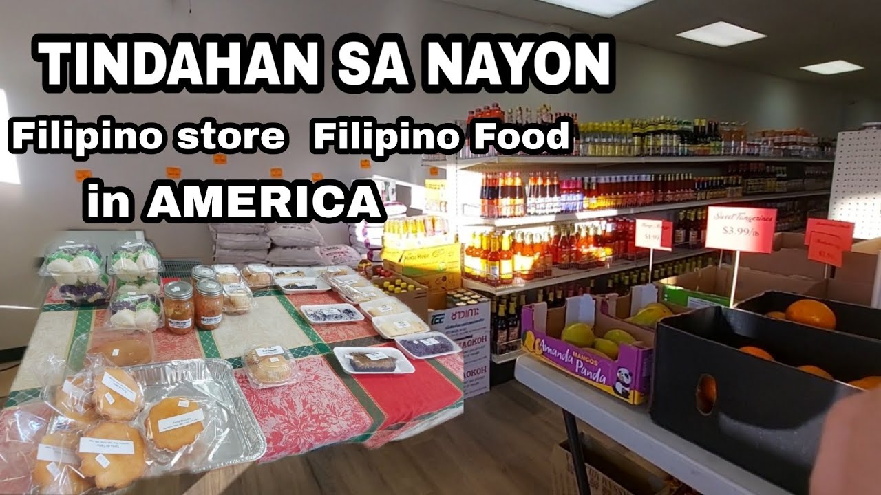 TINDAHAN SA NAYON FILIPINO STORE/ GROCERY HAUL/ BEAUTIFUL SUNSET - YouTube