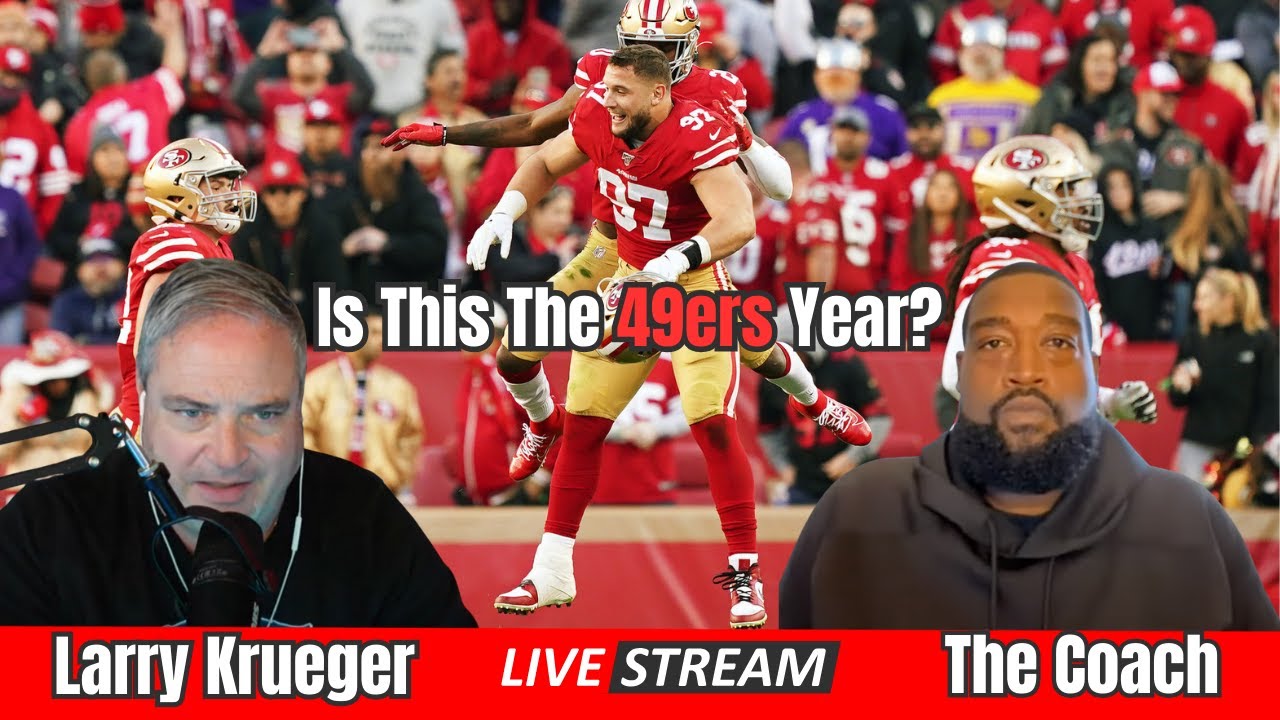 Larry Krueger & The Coach - Is This The #49ers Year? - YouTube