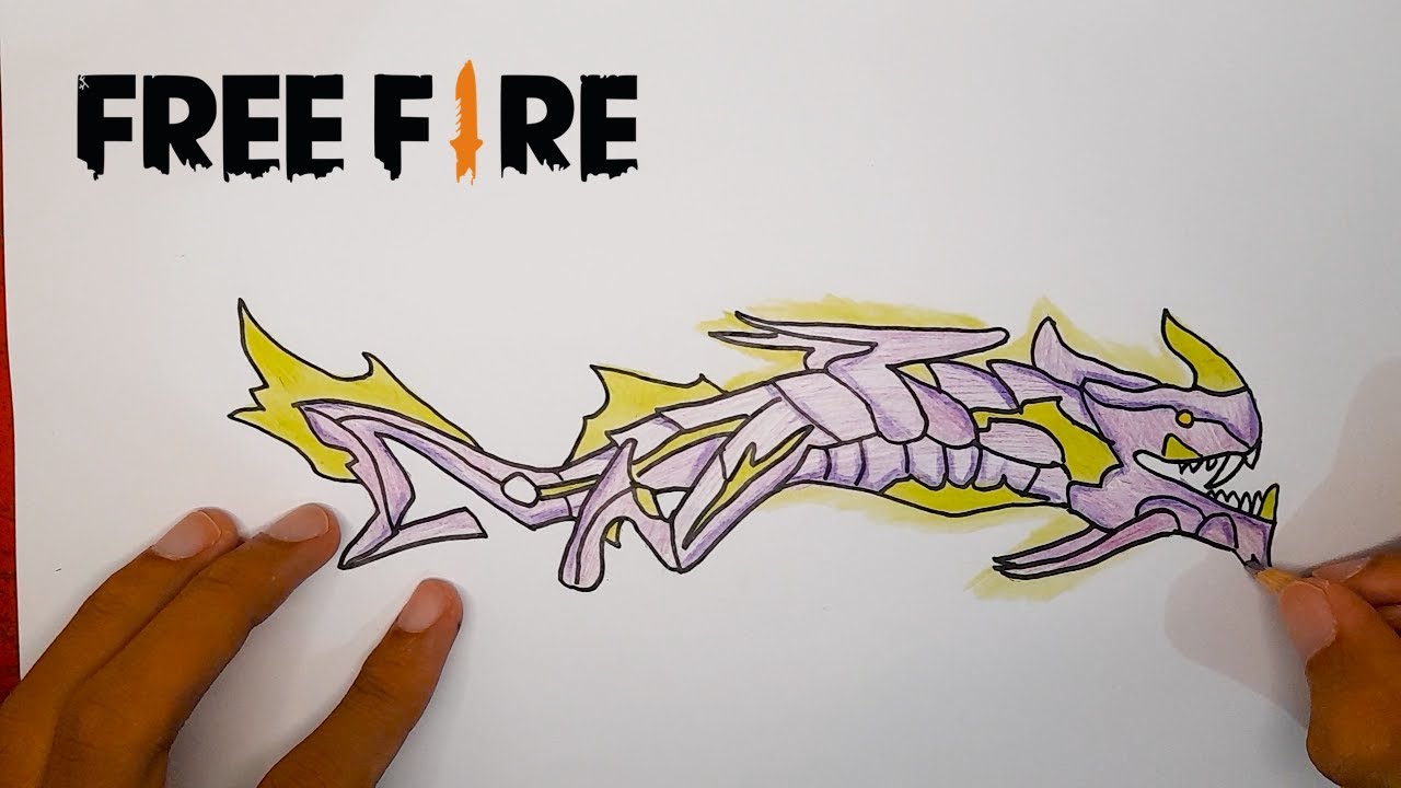 Menggambar Evo Gun M1014 Green Flame Draco - YouTube