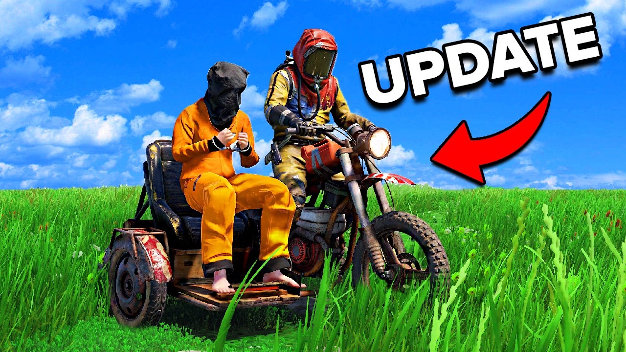 We Stole their motorcycle - Rust (ft. JTeles) - YouTube