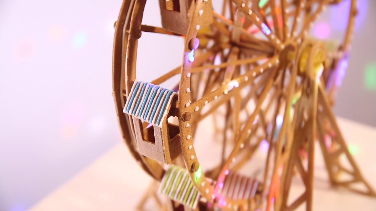 Gingerbread Ferris Wheel by André & Sverker 2021 - YouTube