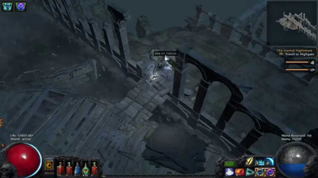 PoE Act 4 The aqueduct Templar Ice Build. - YouTube