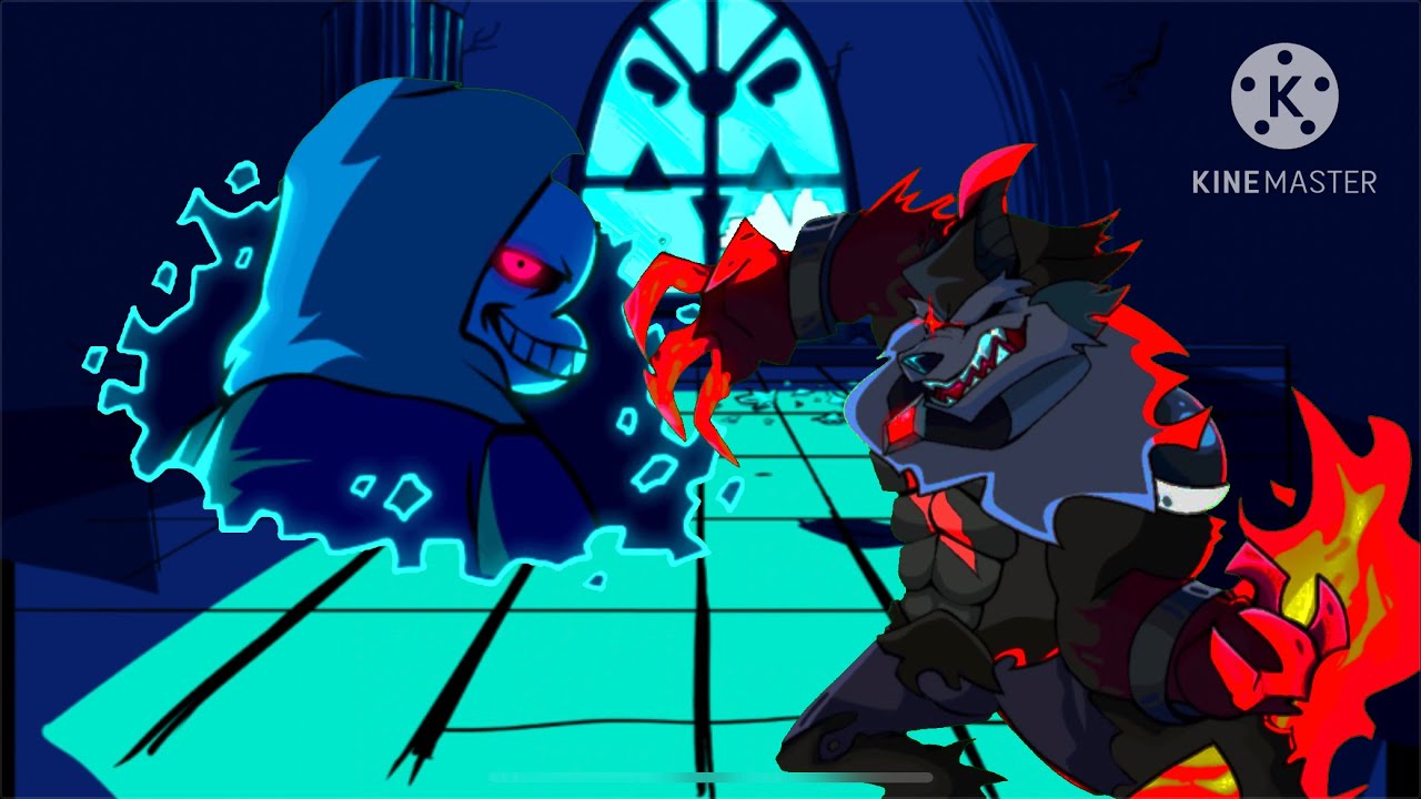 Fnf mashup-werewolf skull(vindication x varcolac)[ft showdown] - YouTube