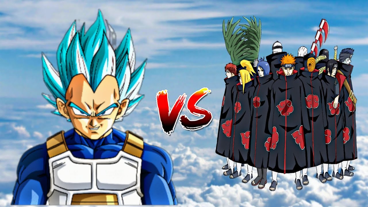 VEGETA VS AKATSUKI 😱 | WHO IS STRONGEST | - YouTube