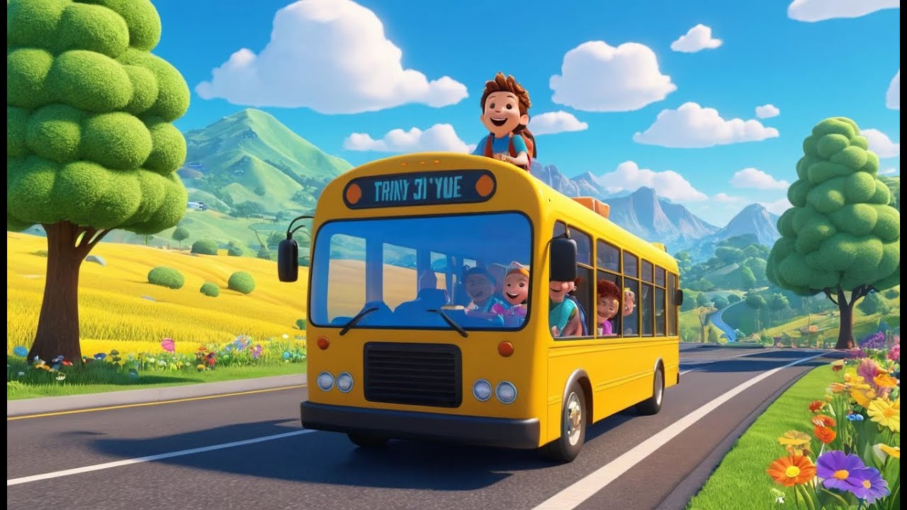 Ding Ding It's a Bumpy Ride Rhyme Song | Popular Nursery Rhyme & Kids ...