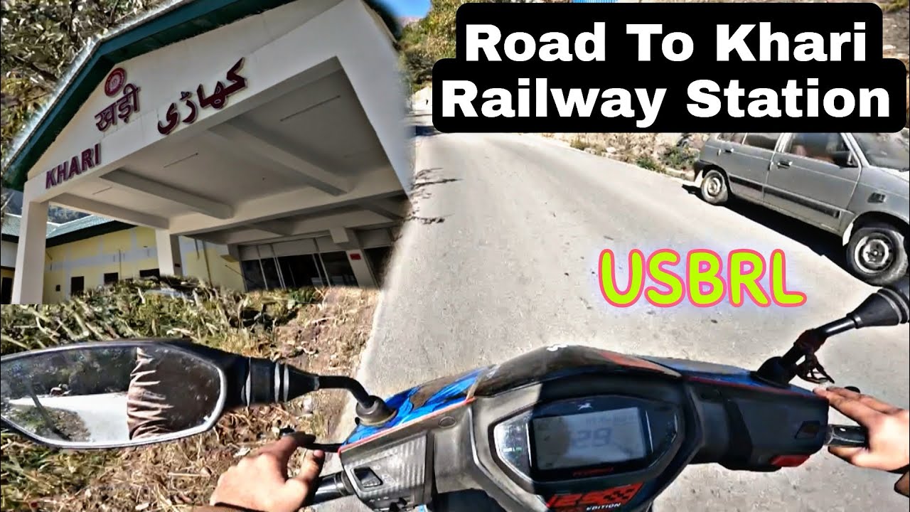 Road To Khari Railway Station | Usbrl | USBRL Project | Usbrl completion date | Northern Railway ...