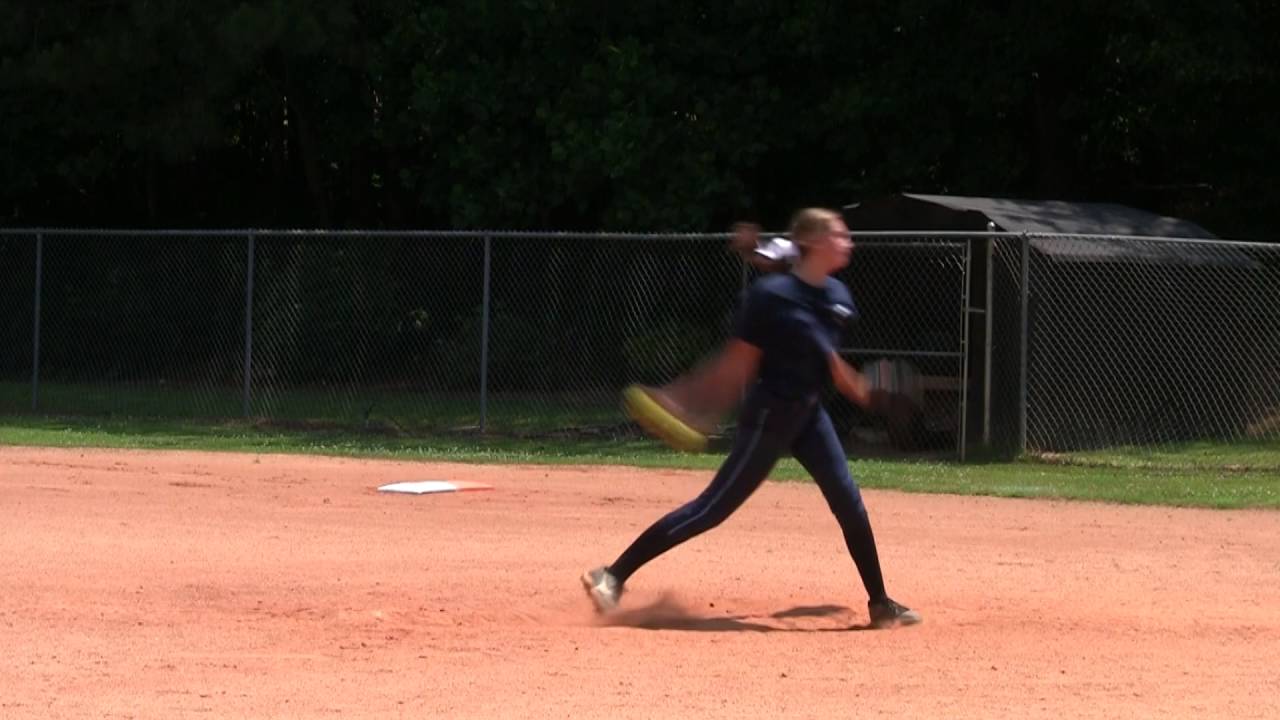 Trinity Pizzuti's Softball Skills pitching Video - YouTube