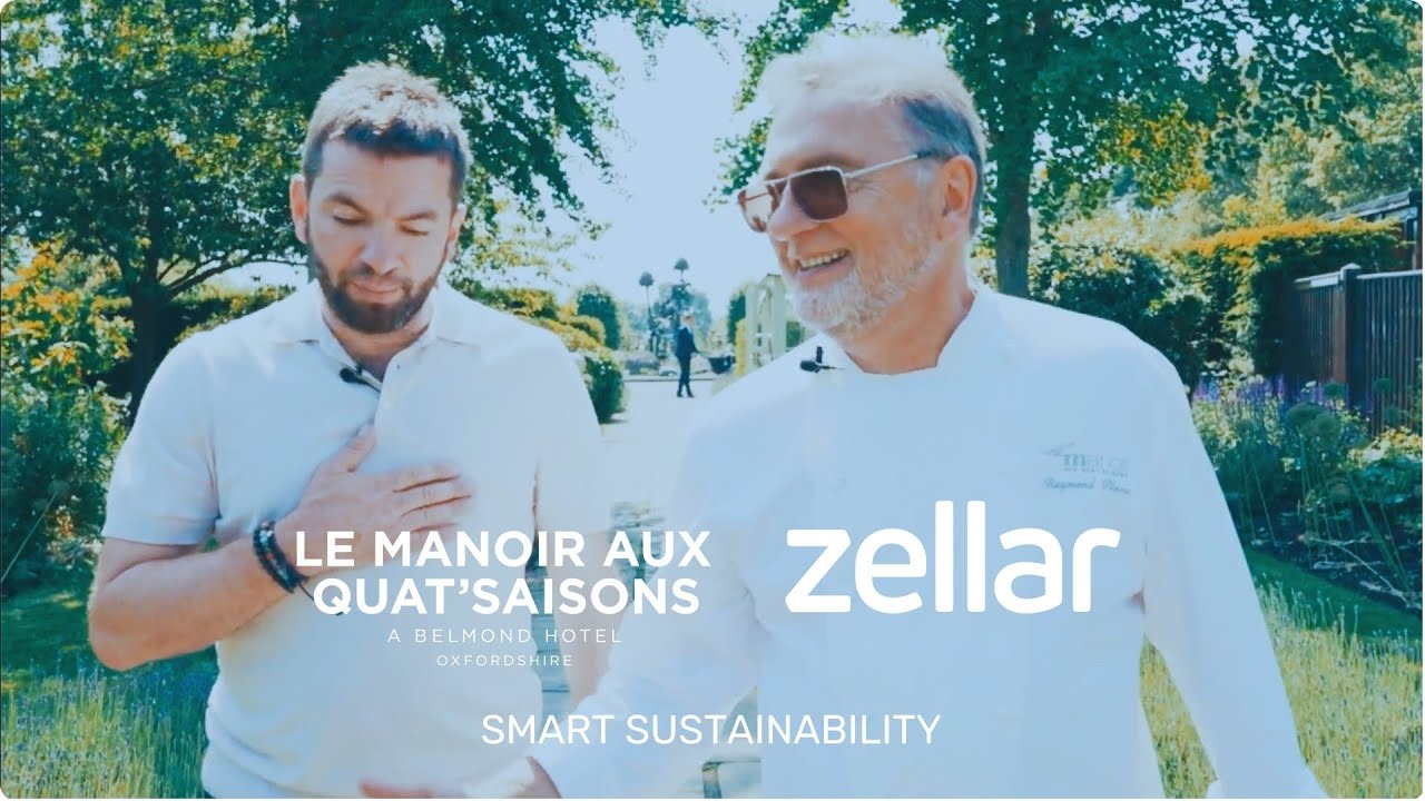 Chef Raymond Blanc OBE meets Gary Styles, Zellar's CEO and founder ...