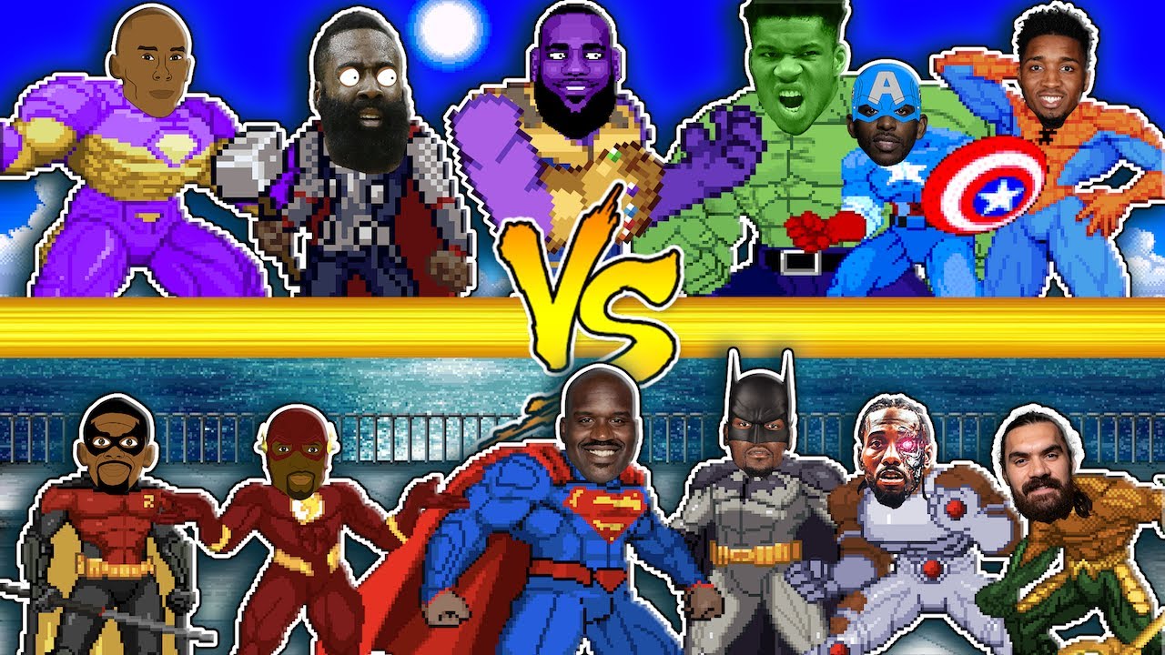 Nba Players As Superheroes
