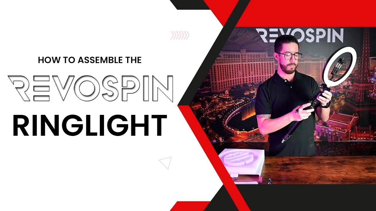 How To Assemble The RevoSpin 360 Ringlight - YouTube