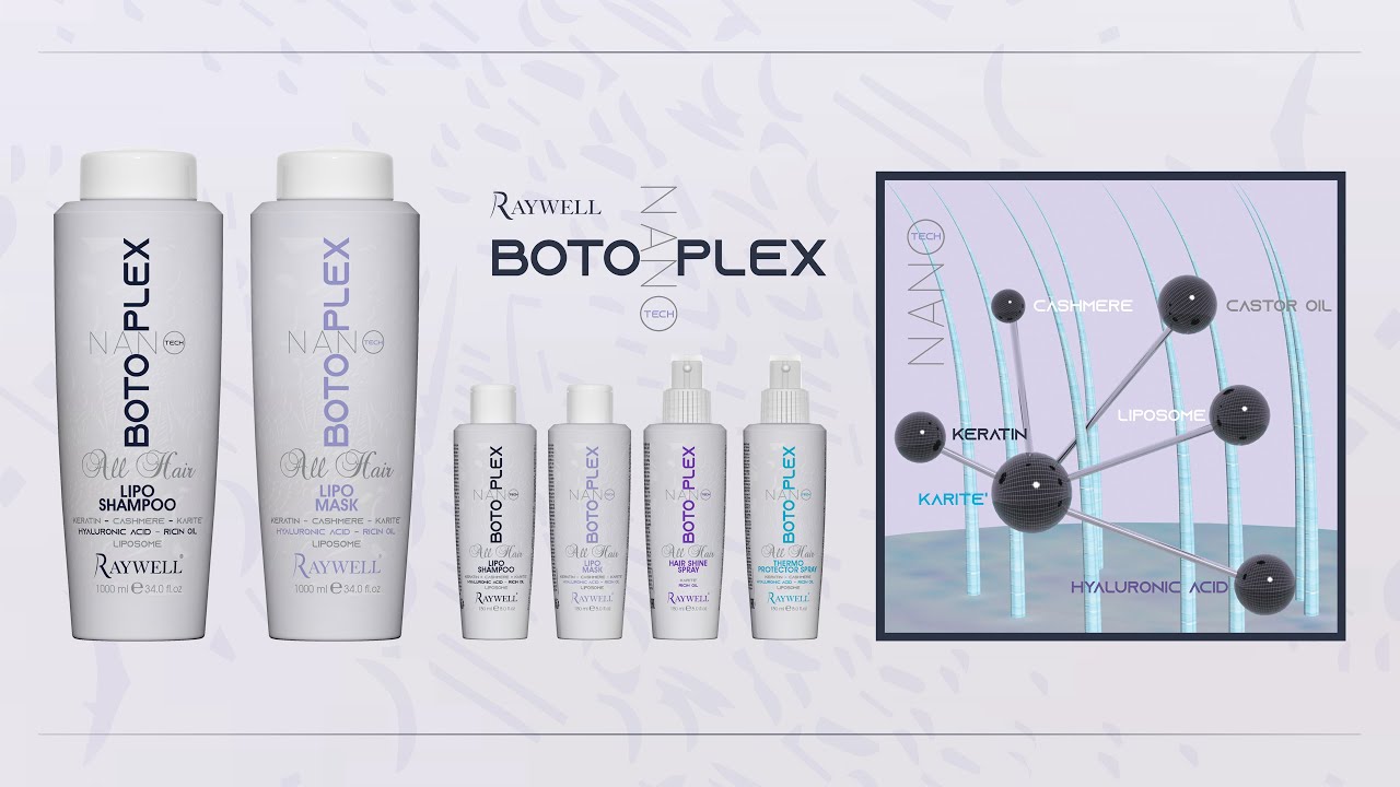 Botoplex - процедура відновлення для всіх типів волосся - YouTube