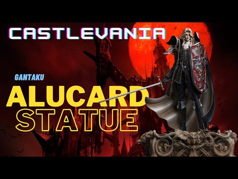 Sideshow Gantaku Alucard Unboxing | Netflix Castlevania Alucard Statue