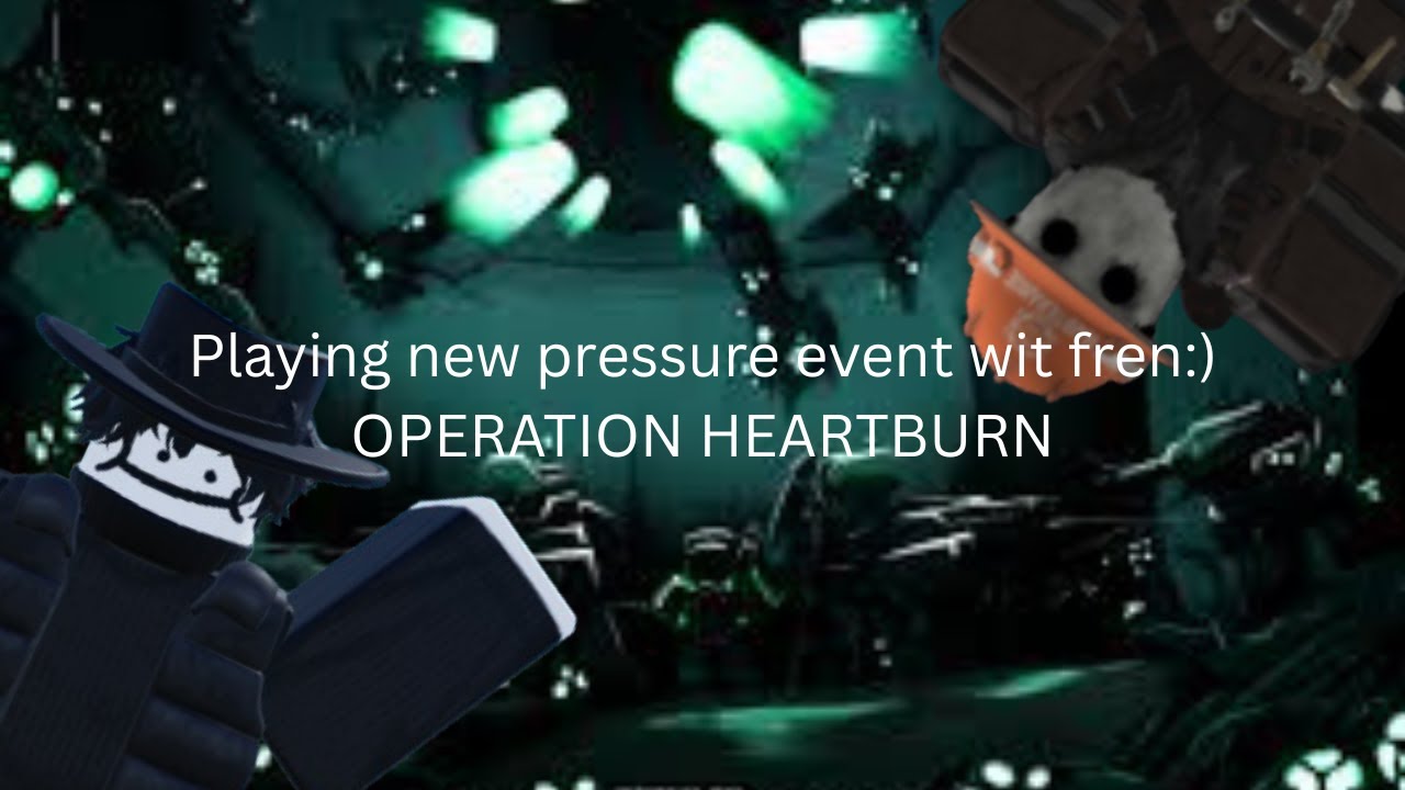 Doing silly’s in the pressure event with a fren:) | Roblox Pressure ...