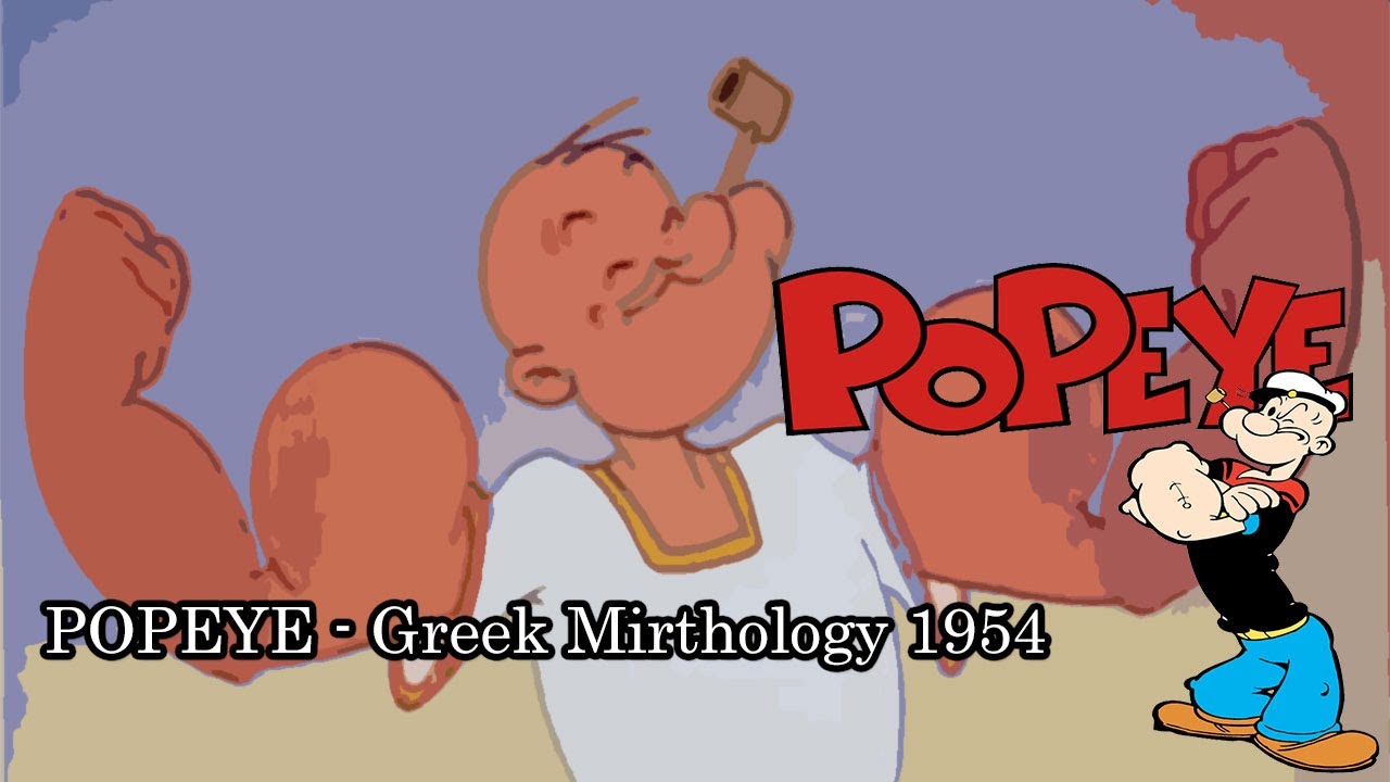 POPEYE - Greek Mirthology 1954 - YouTube