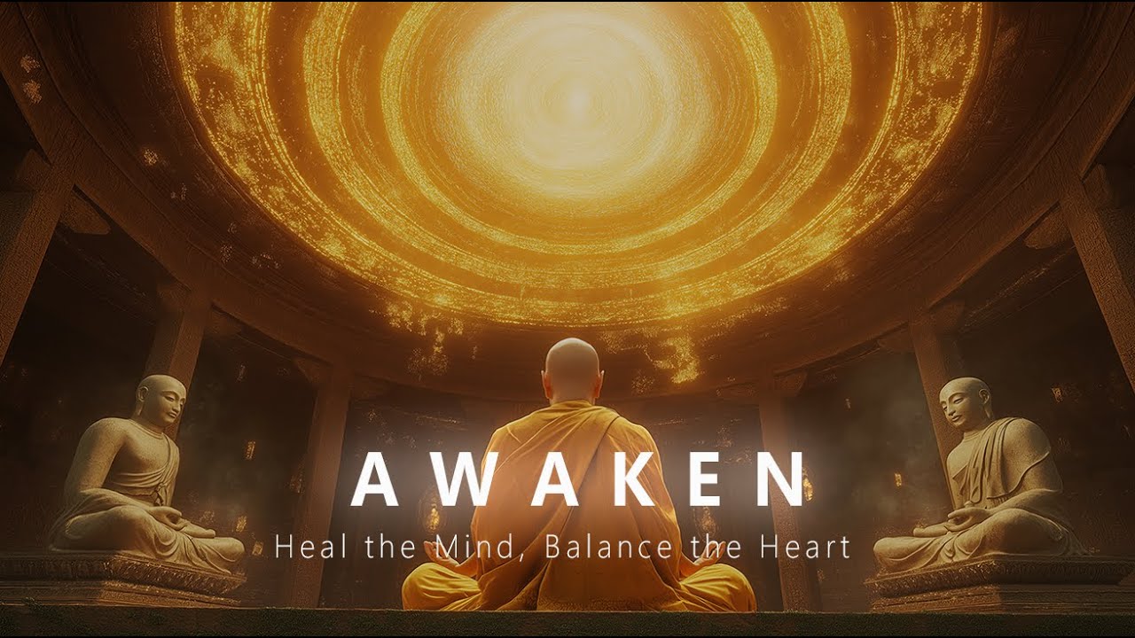 🕉️Dharma Circuit in Synaptic Storm｜528Hz×θ｜Axon Rebirth+Chakra Cloud☯️ - YouTube