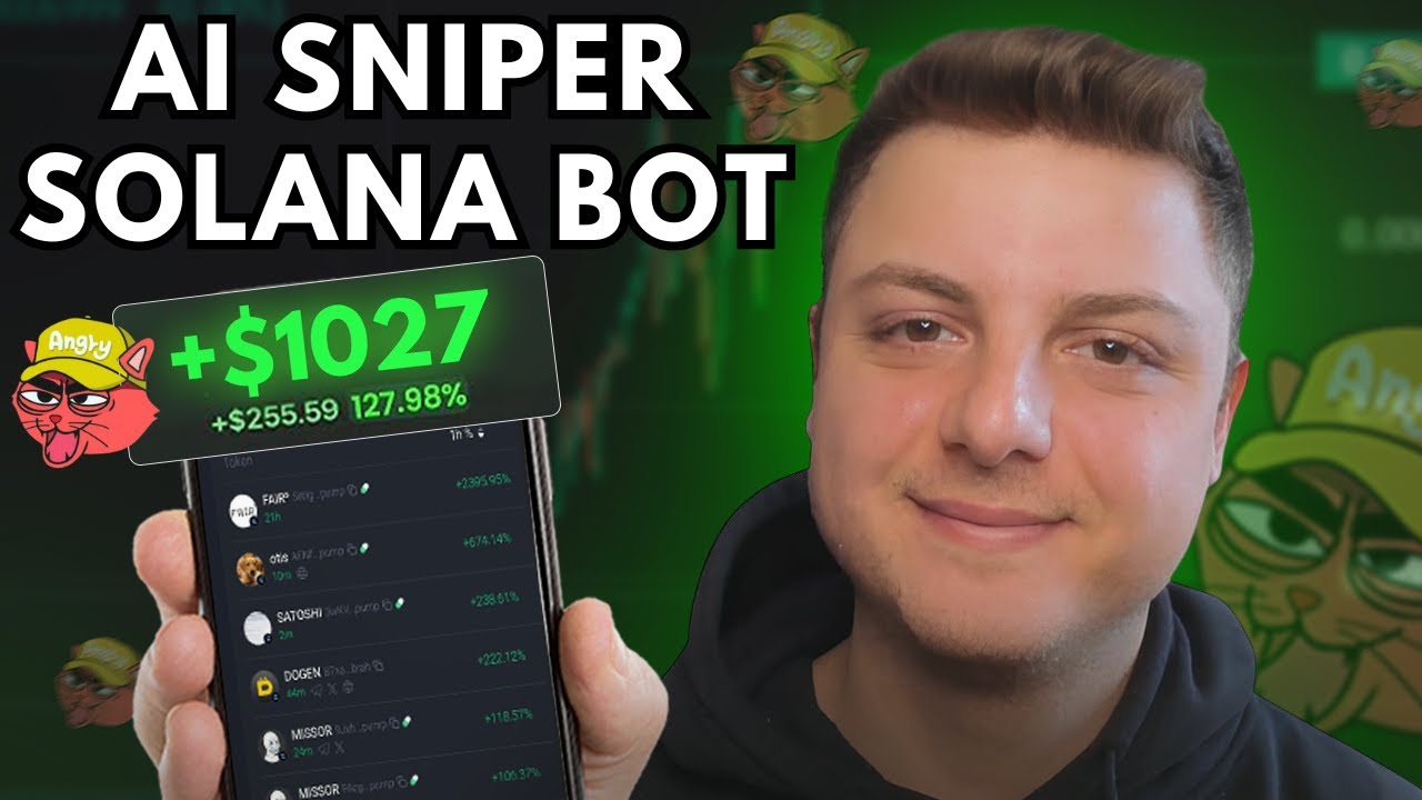 Ai Solana Sniper Bot AngryX | Find 100x Crypto Memecoins (Simple Guide) - YouTube