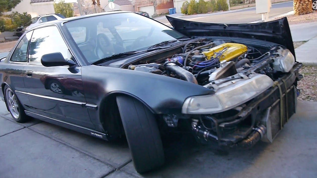integra da9 battery relocate to the trunk - YouTube