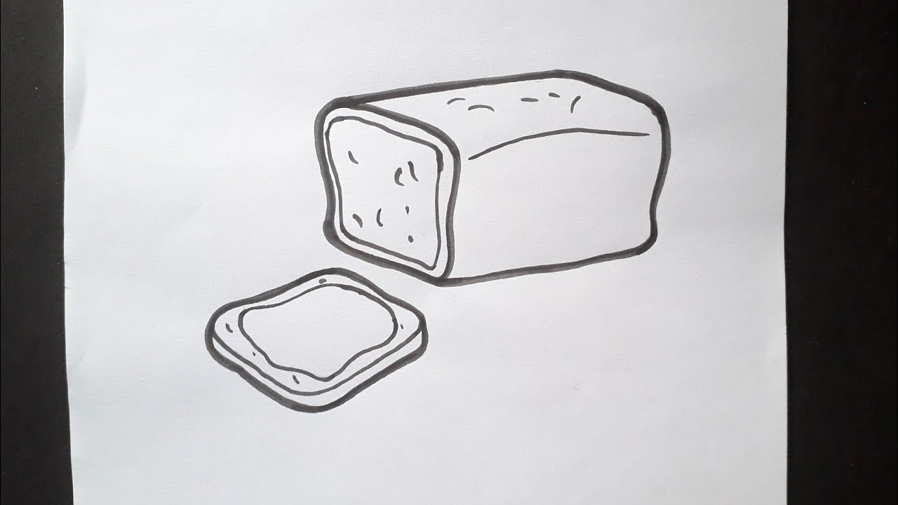 How to draw a Food - YouTube