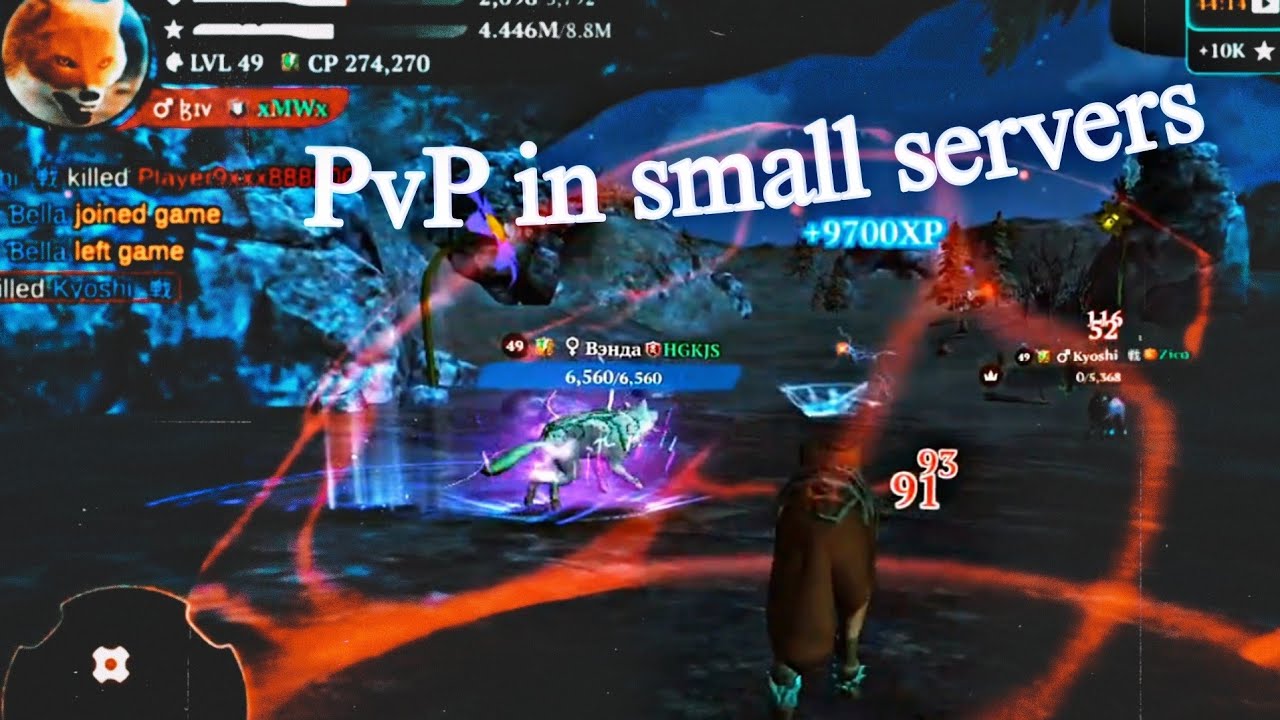 PvP in small servers! || The Wolf - YouTube