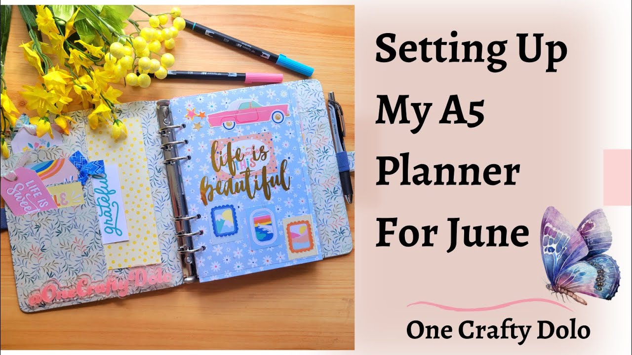 Flip Through of My A5 Planner Setup For May - YouTube