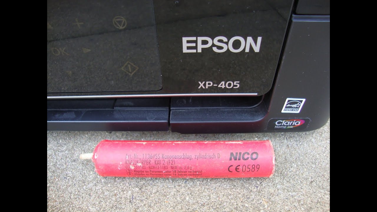 Drucker Explodiert - YouTube