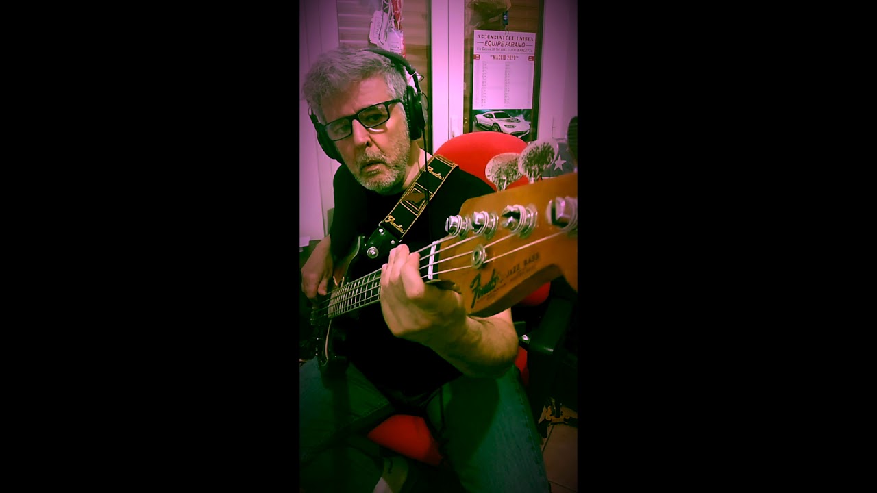 Christopher Cross - Ride Like The Wind...... with my 1966 Fender jazz ...