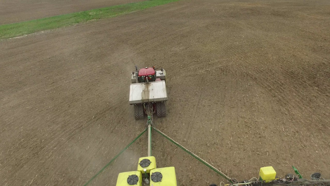 Quadtrac 620 saddle tanks 54row 20" corn planter DB90 vDrive Deltaforce ...