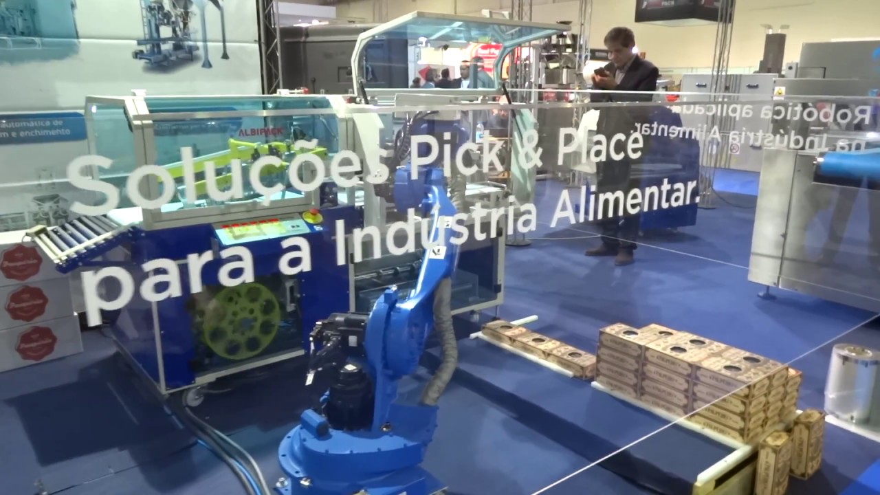 Sistema de Pick & Place - Indústria Alimentar - YouTube