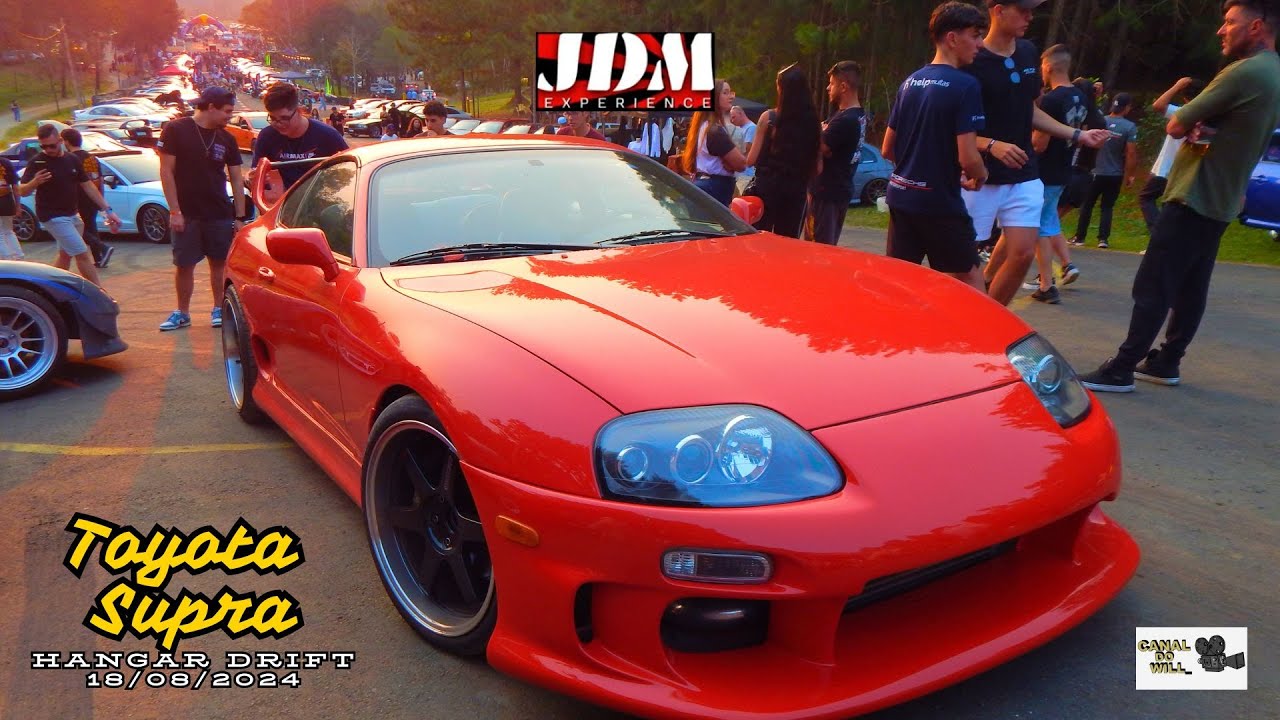 Toyota Supra MK4 🤩🚗🔥 JDM Experience CWB - Hangar Racing Drift (Campo ...