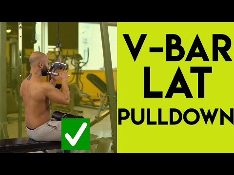 V - Bar Lat Pulldown Nasıl Yapılır
