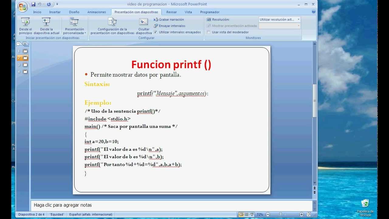 Explicaci n De Printf Y Scanf YouTube Explicaci n De Printf Y Scanf YouTube